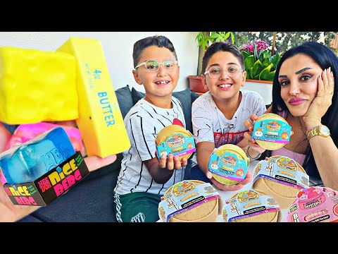 EFE ve EMİR İLE SQUİSHY DUMPLİNG GİZEMLİ KUTU AÇIYORUZ !? #unboxing 