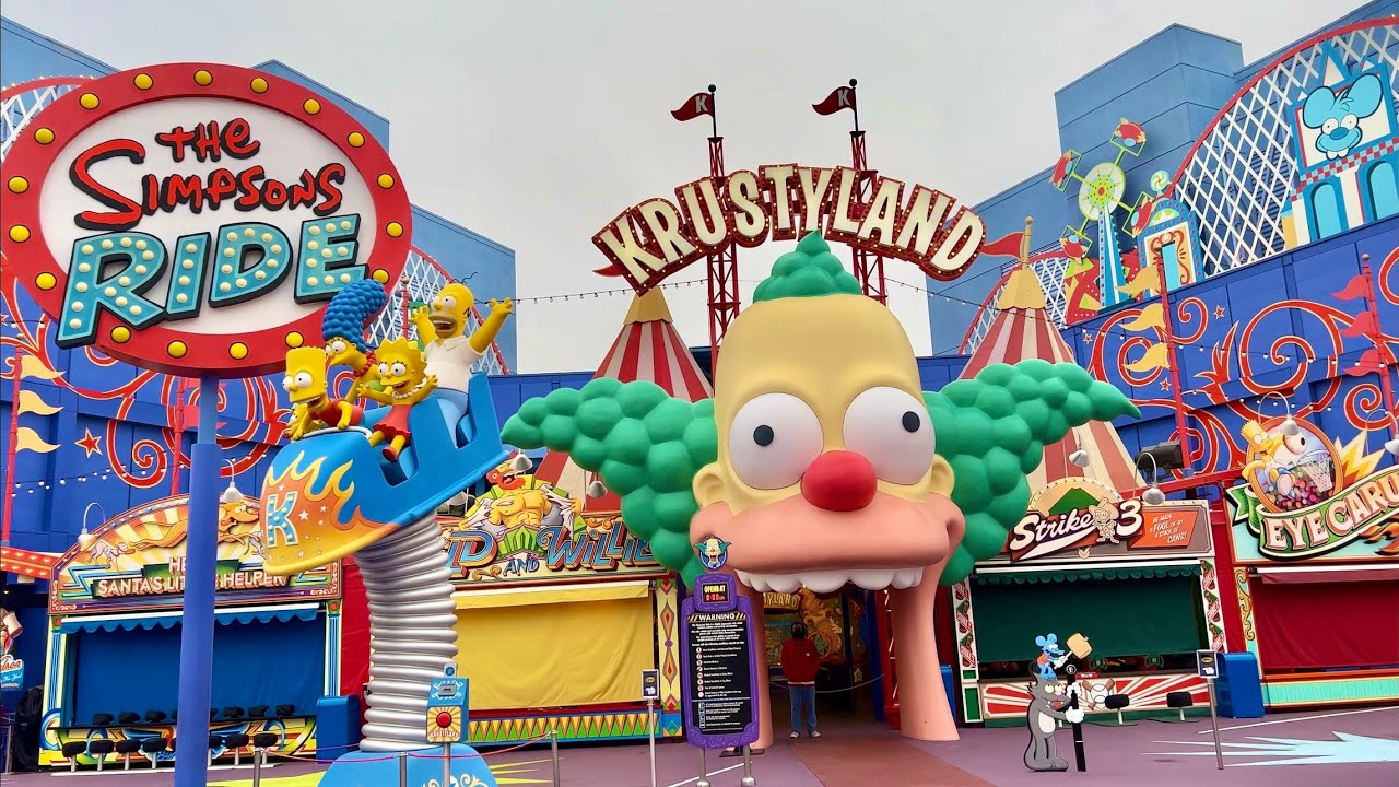 The Simpsons Ride Preshow