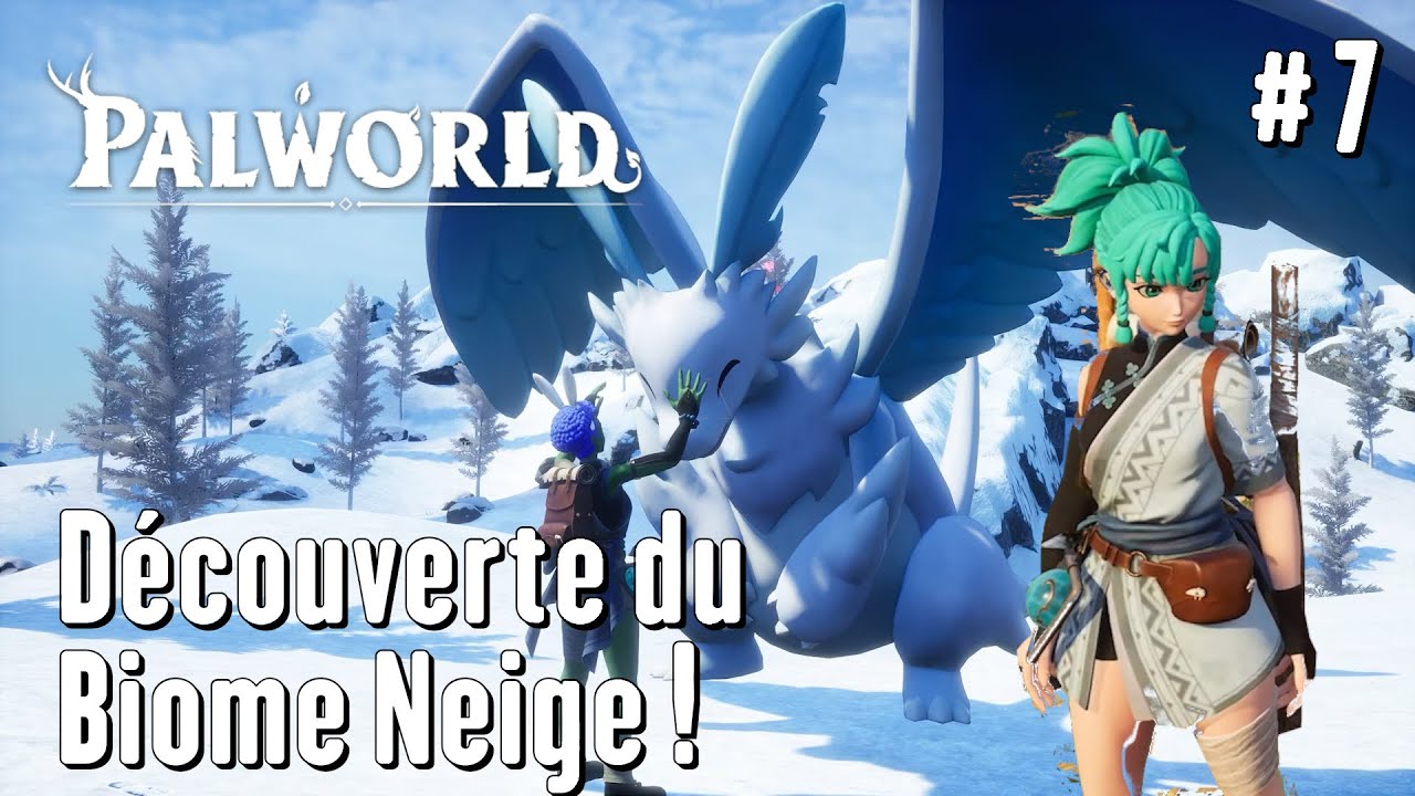 Palworld - Let's Play #7 - Découverte du Biome de Neige ! - YouTube