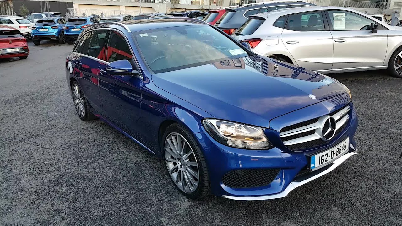 162D8845 - 2016 Mercedes-Benz C-Class 180 AMGEstatePetrol 27,950 - YouTube