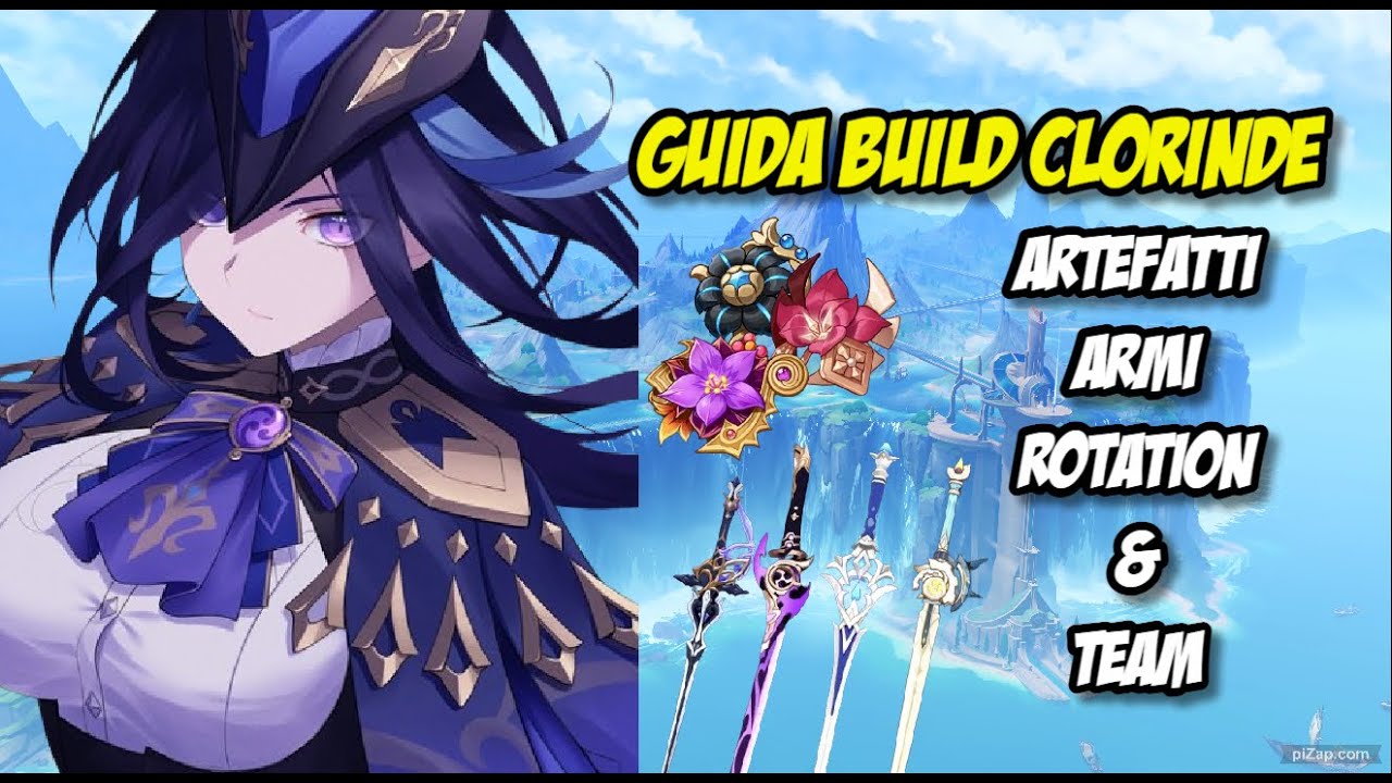 GUIDA BUILD CLORINDE - ARTEFATTI,ARMI,ROTATION E TEAM - GENSHIN IMPACT ...