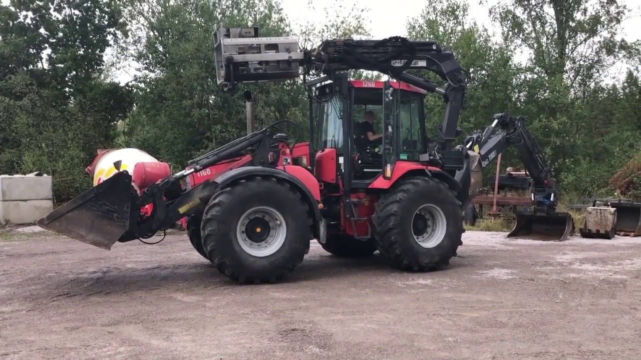 Köp Traktorgrävar / linjemaskin Huddig 1160D Med skylift på Klaravik.se ...