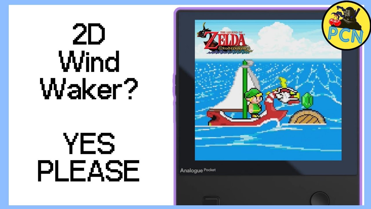 The Legend of Zelda: The Wind Waker 2D - SNES, Analogue Pocket, MiSTer ...