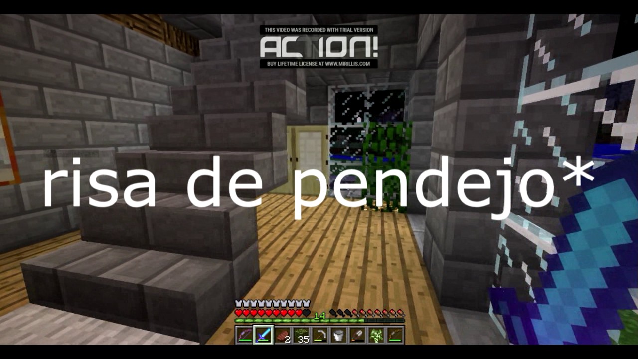 Jugando mainkra con mi voz :v - YouTube