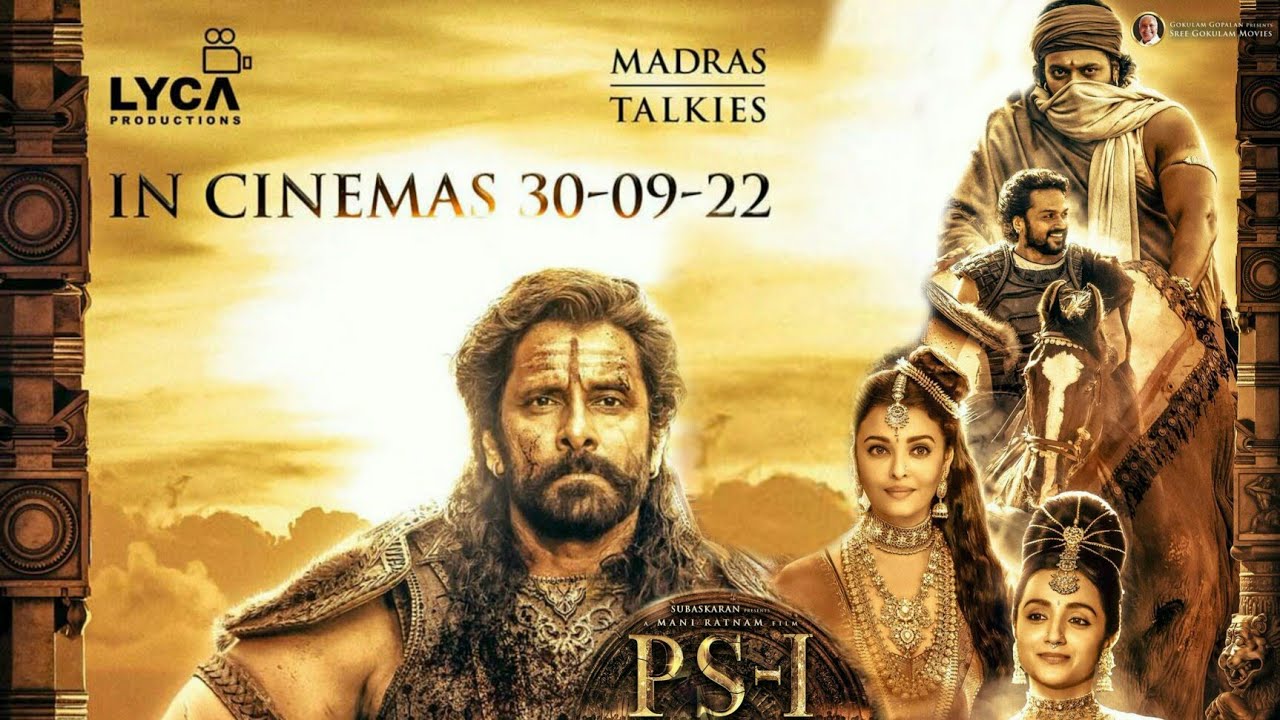 Ps 1 New Update, Chiyaan Vikram, Karthi, Jayam Ravi, Ps 1 New Poster ...
