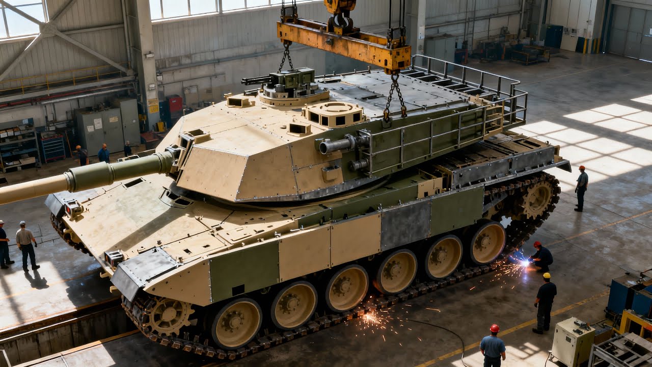 Inside the M1 Abrams Tank Factory: Why This 70-Ton Monster Costs $10 ...