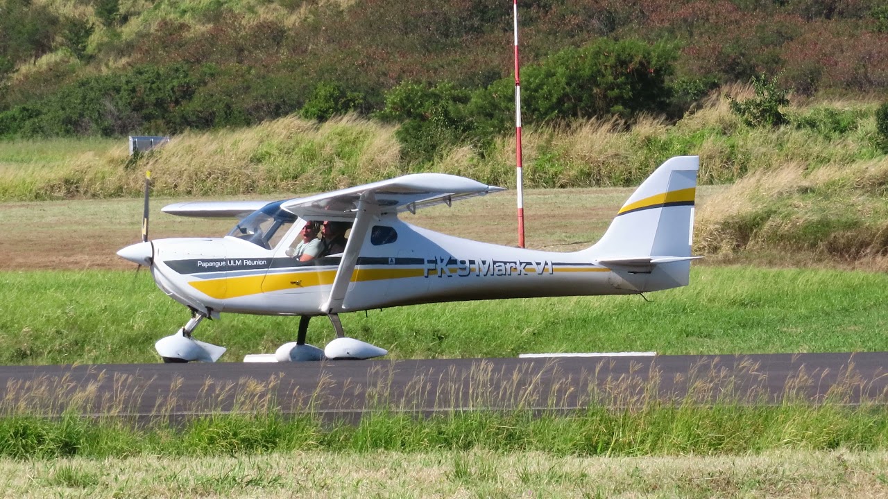 ULM ,FK-9 Mark VI de Papangue ULM,Ile de la Réunion . - YouTube