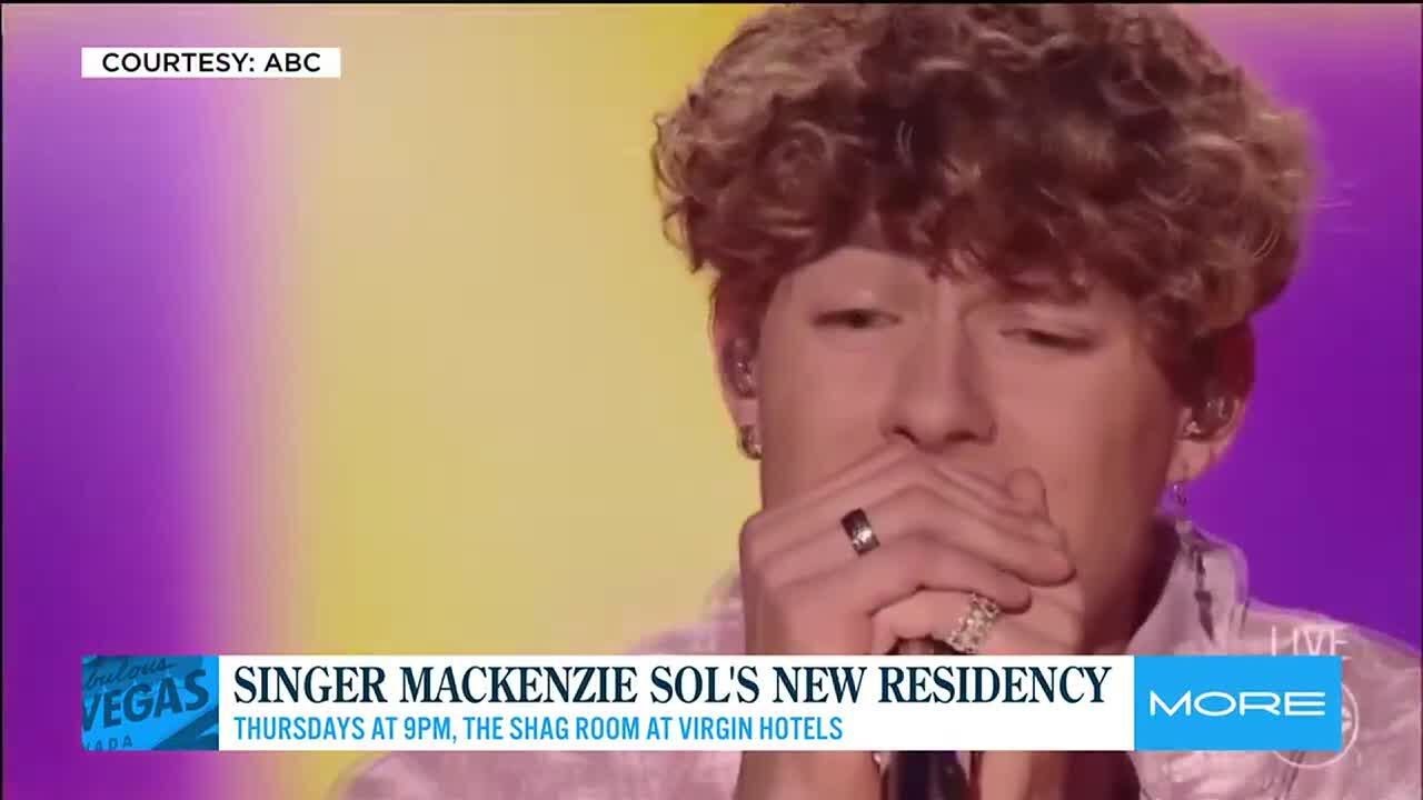 Singer Mackenzie Sol's new residency - YouTube