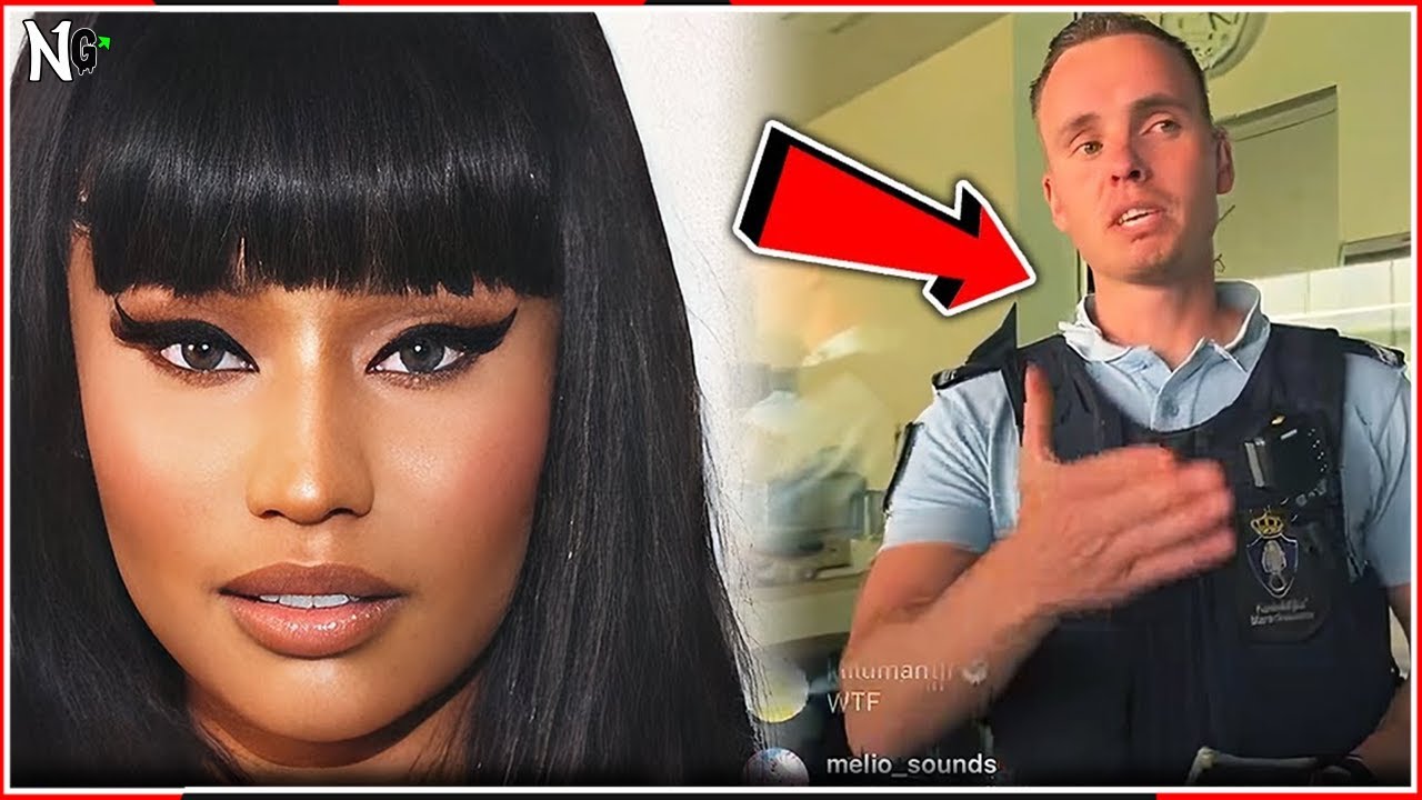 Nicki Minaj ARRESTED on VIDEO for POSSESSION in Amsterdam during Pink ...