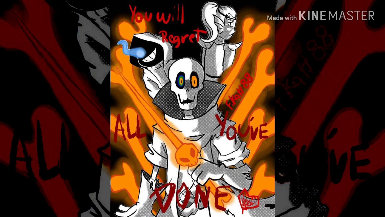 Undertale AU [Dustbelief] - Dusty Bones - YouTube