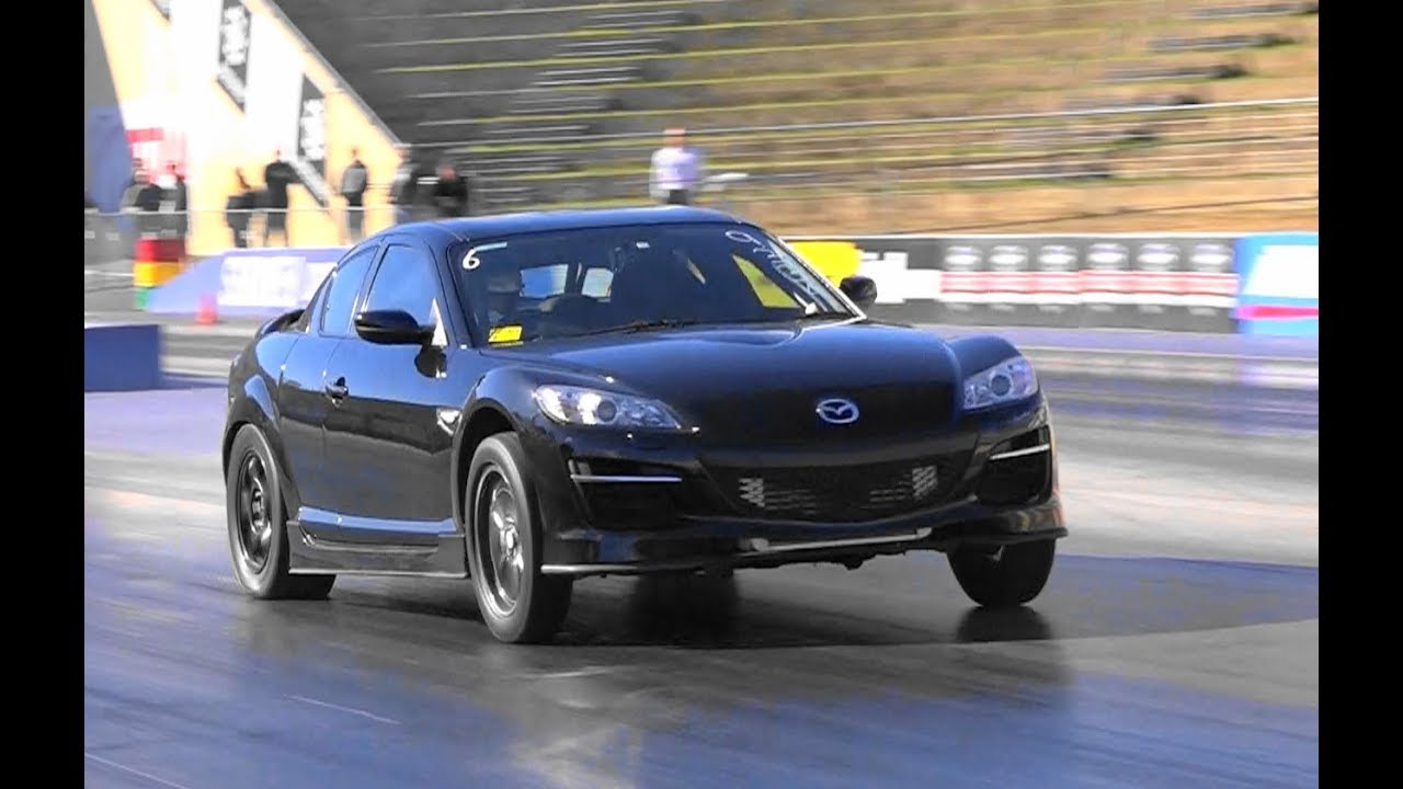 VIS ROTARY 20B RX8 9.40 @ 149 MPH - YouTube
