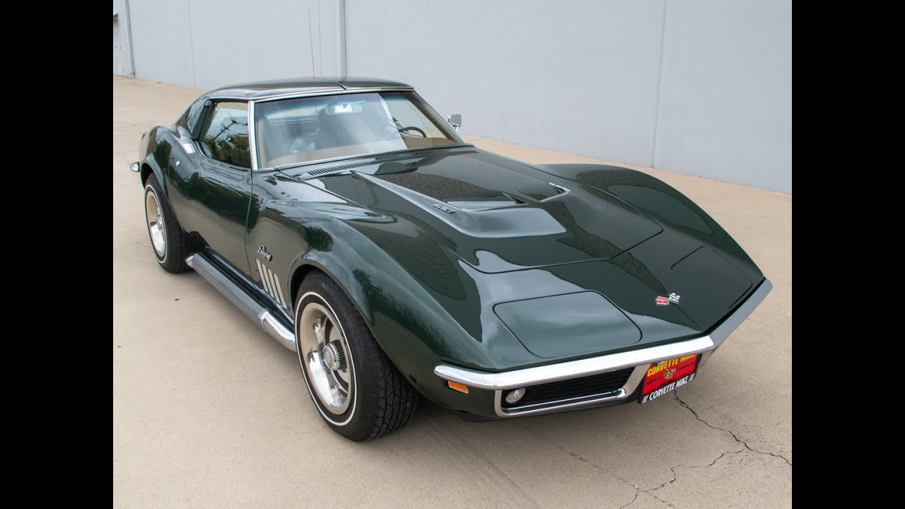 1969 Green Corvette Convertible 427