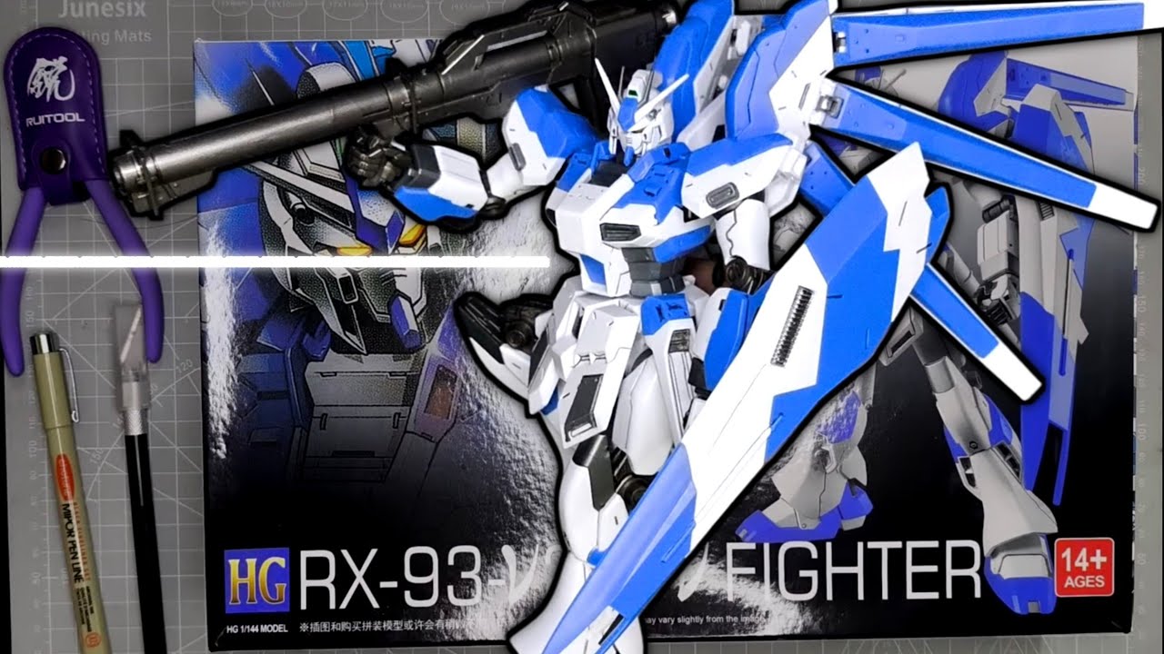 INSANE 1/144 Hi-Nu Build! 🔥 XFS Model Kit (NOT Bandai) | Gunpla Fans ...