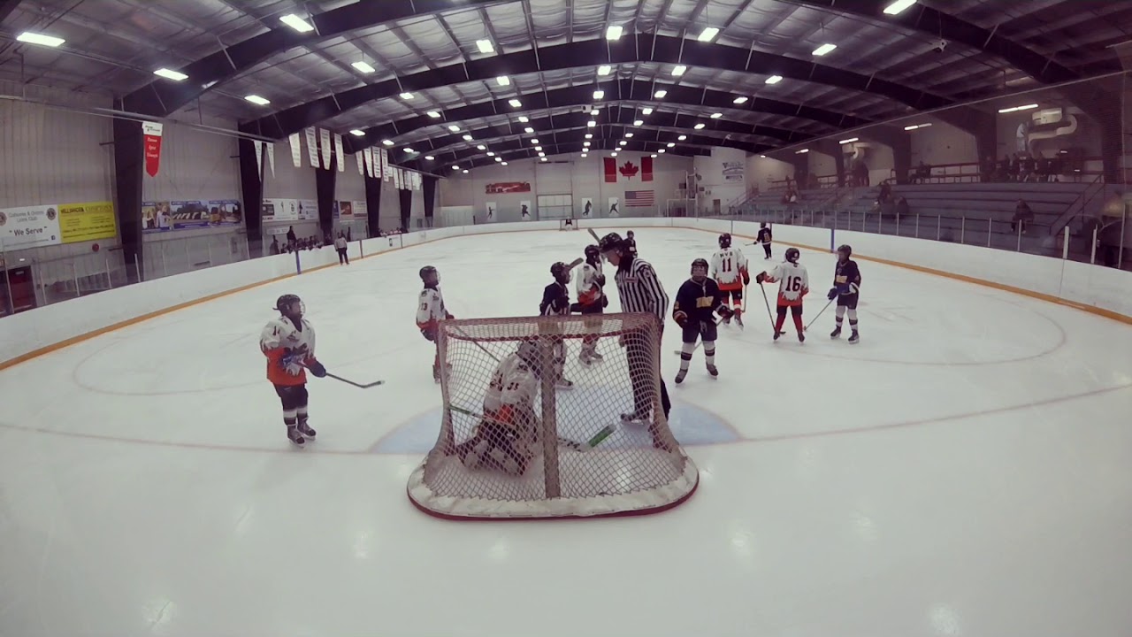 Stirling Blues Peewee 1 vs Napanee Stars, Colbourne Fire Hawks ...