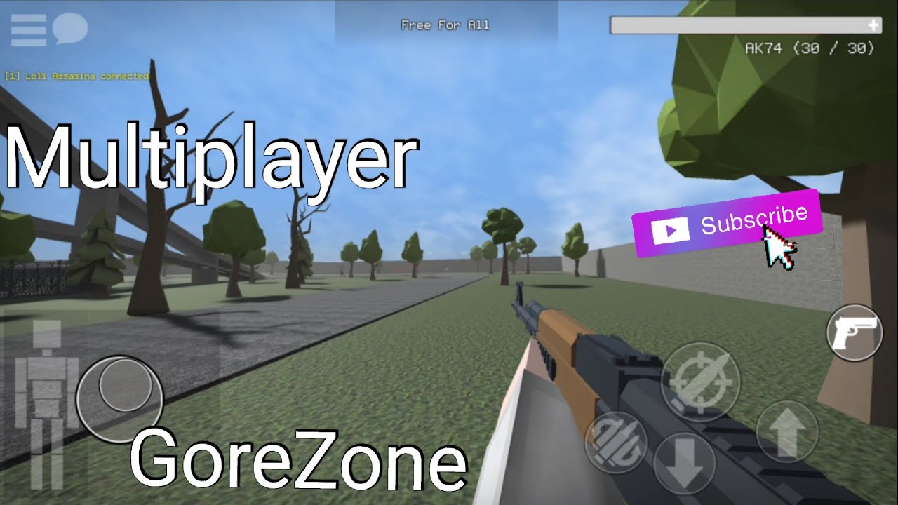GoreZone (Multiplayer) My First Time - YouTube