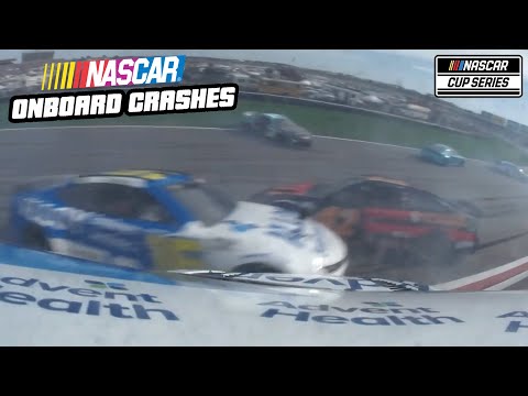 2024 NASCAR Cup Series Onboard Crashes (Part 1)