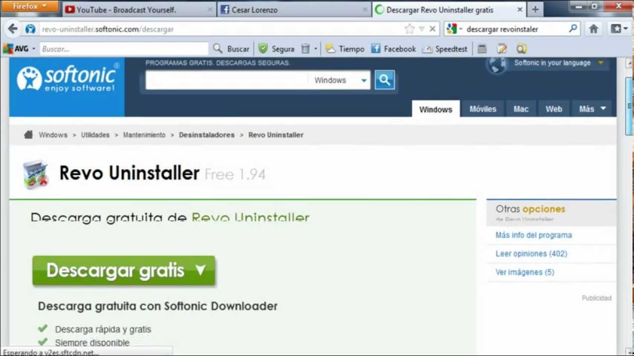 Software para Desinstalar un Programa no Deseado - YouTube