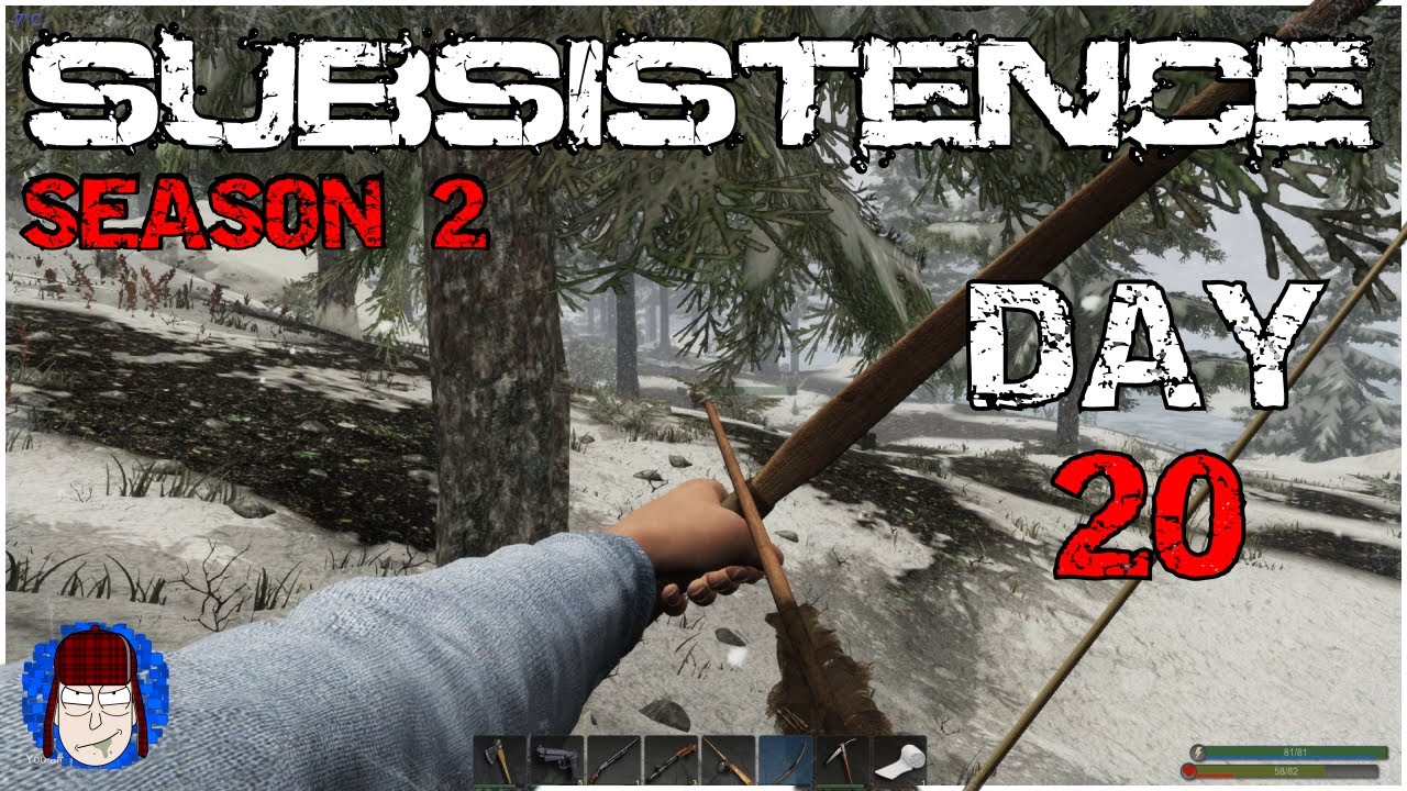 Surviving Winter in Subsistence - Frozen and Starving - S2 Day 20 - YouTube