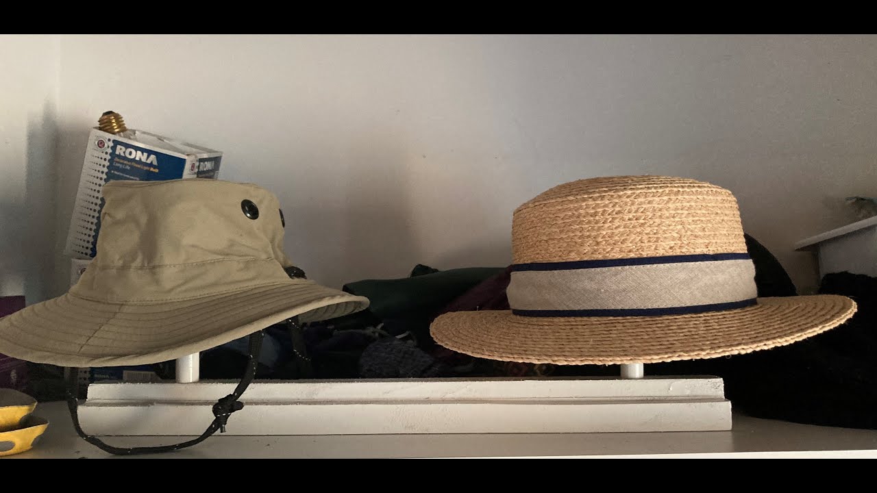 How to Make a Hat Rack/ Hat Rack DIY - YouTube