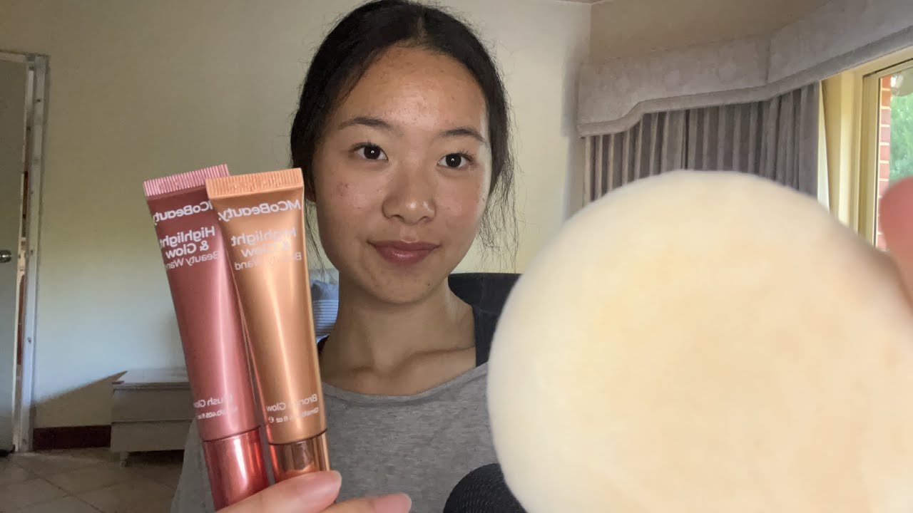 ASMR doing your PROM makeup! - YouTube