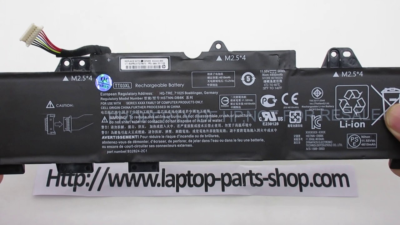 HP TT03XL,HSTNN-DB8K,EliteBook 850 G5 Computer batteries,Laptop Battery ...