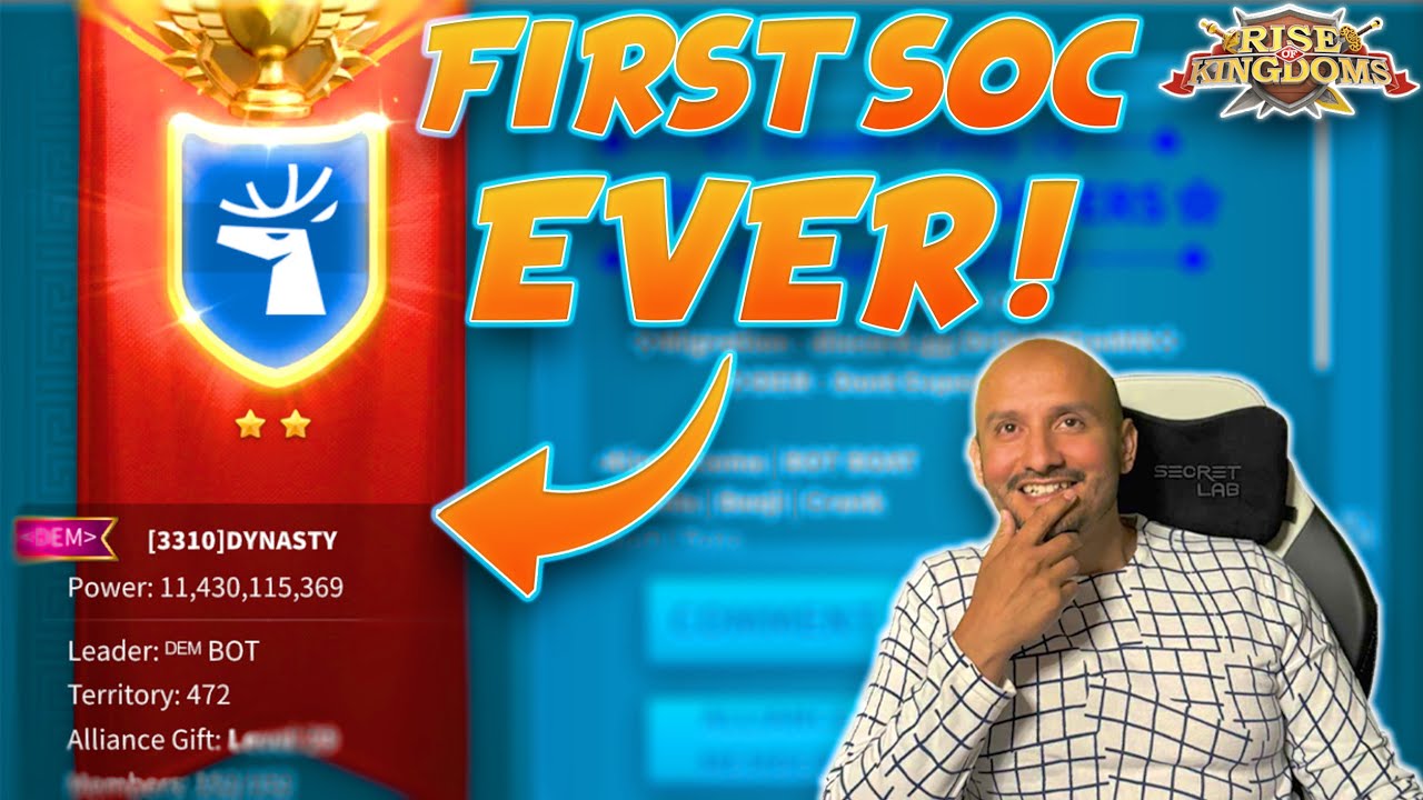 3310 first SOC EVER ! / Rise Of Kingdoms - YouTube