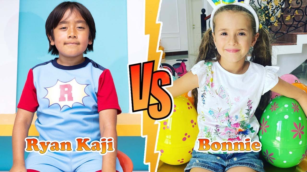 Ryan Kaji (Ryan’s World) VS Bonnie (RubyandBonnie) Transformation 👑 New ...