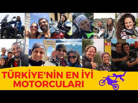 Türkiye'nin EN İYİ motorcuları!! Tanımadığınız varsa çok şey kaybedersiniz!!