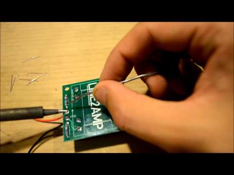 How to Build the LINE2AMP Rev C Reamping Box - YouTube