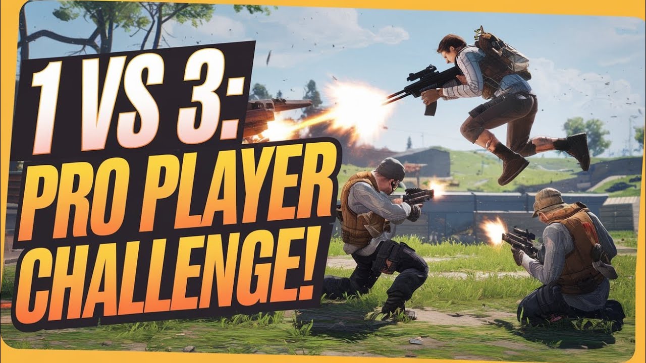 1 Pro player VS 3 challengers - YouTube