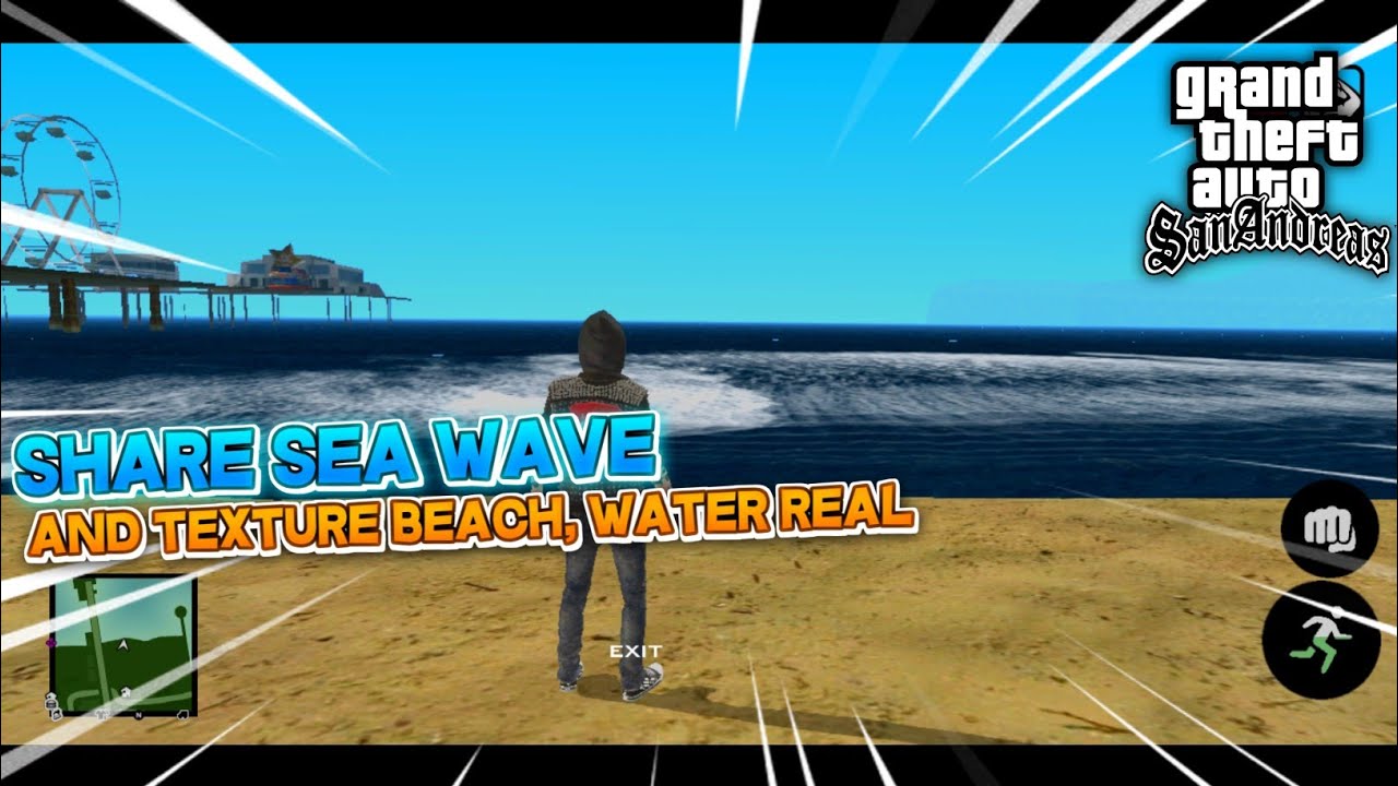 Mod Texture Water And Beach Real + Mod Sea Waves/Ombak || Gta sa ...