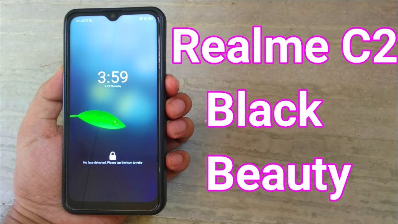 Realme C2 Black beauty look | Black theme | Black cover | Best look ...