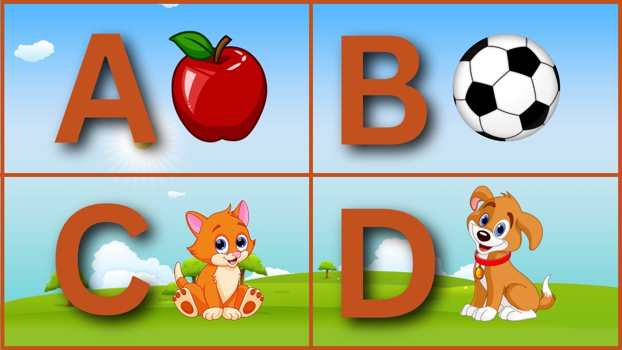 Learning ABC Letters | A for apple Alphabet | learning abc for ...