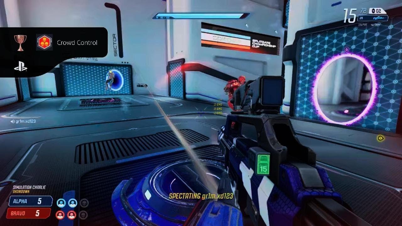 Grim's MOST EPIC Splitgate moment - YouTube