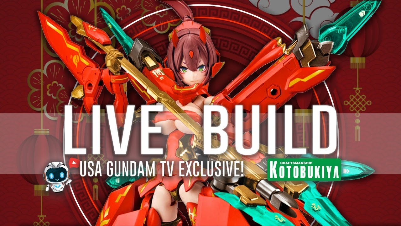 Megami Device Asra Nine-Tails Homura [USAGS Exclusive] LIVE BUILD ...