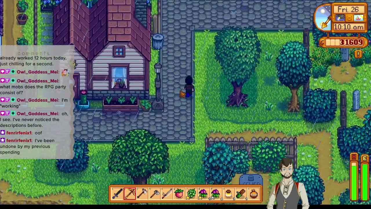 Stardew Valley with Twitch integration!? That's right, spawn monsters ...