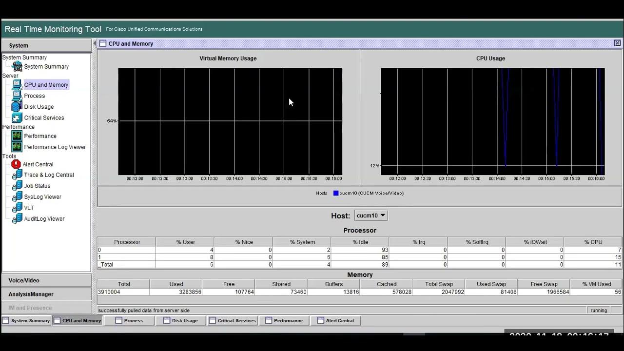 18 CUCM RTMT Real Time Monitoring Tool - YouTube
