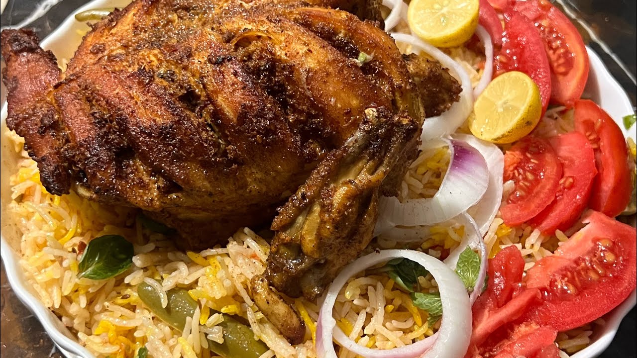 CHICKEN CHARGA WITH RICE RECIPE #chickencharga #fyp #video - YouTube