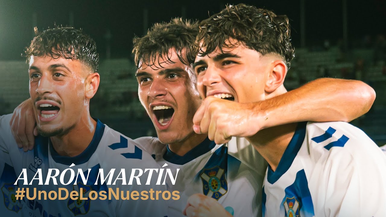 CD Tenerife | Aarón Martín, uno de los nuestros | CD Tenerife - YouTube