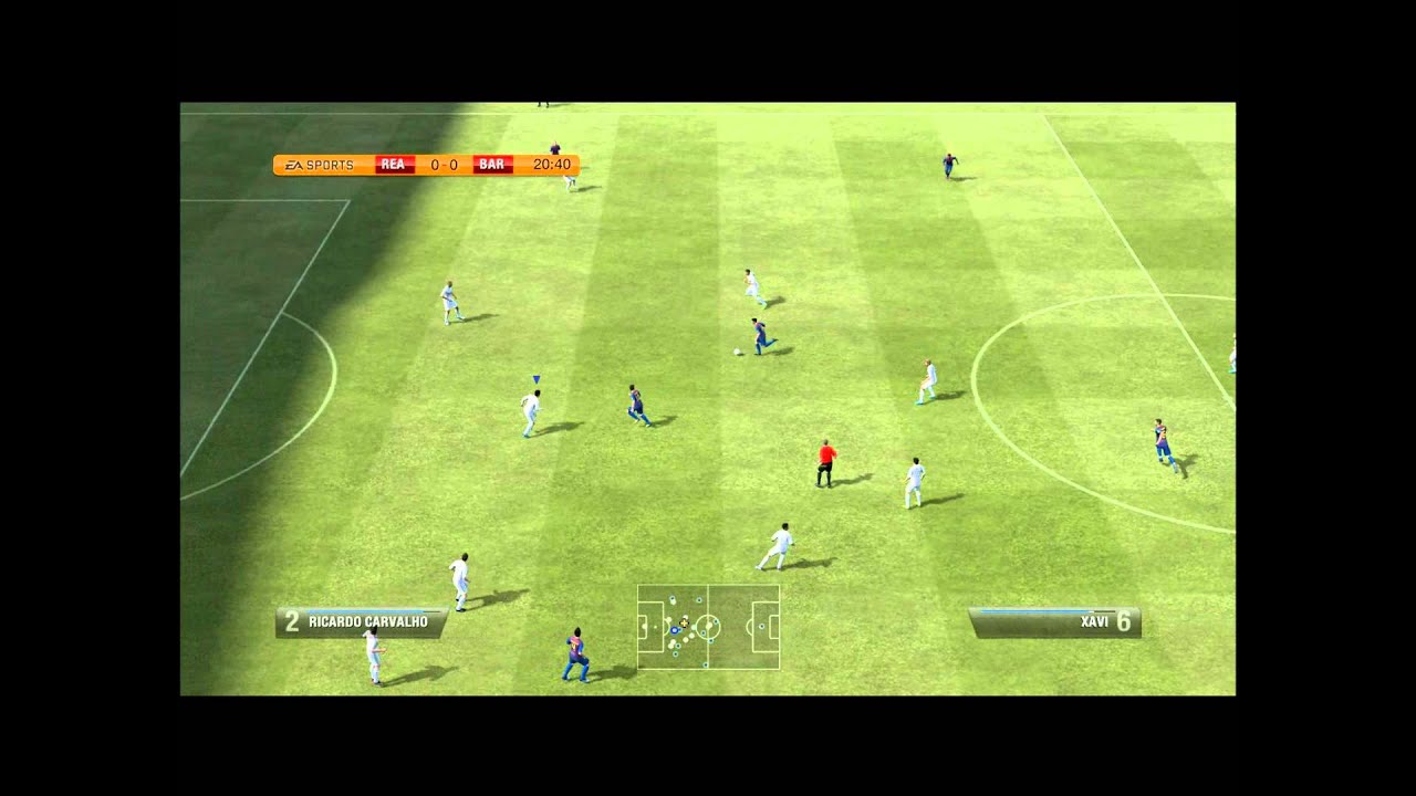 FIFA 2012 PC GAMEPLAY BARCA VS REAL MADRID - YouTube