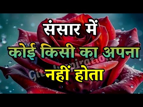 संसार में को किसी का अपना नहीं होता||Best Motivational Quotes||#inspiration 