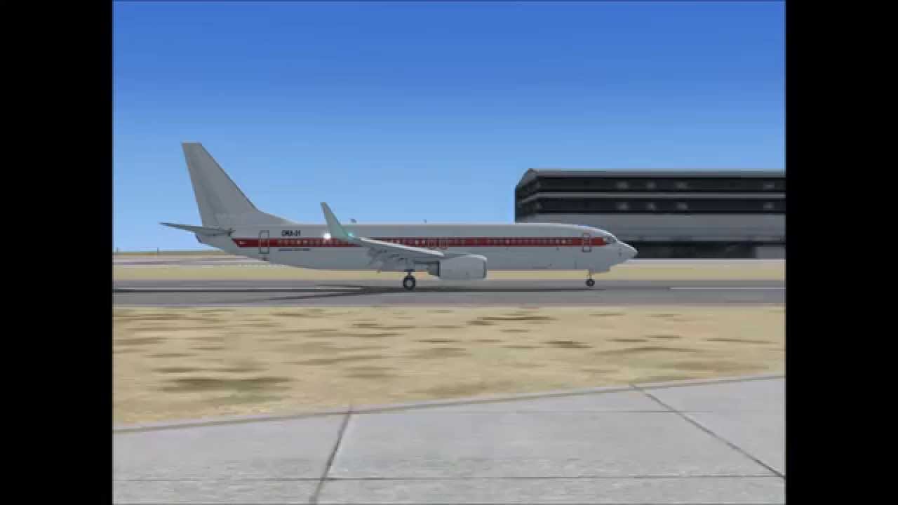 FSX Boeing 737 Poping A Wheelie - YouTube