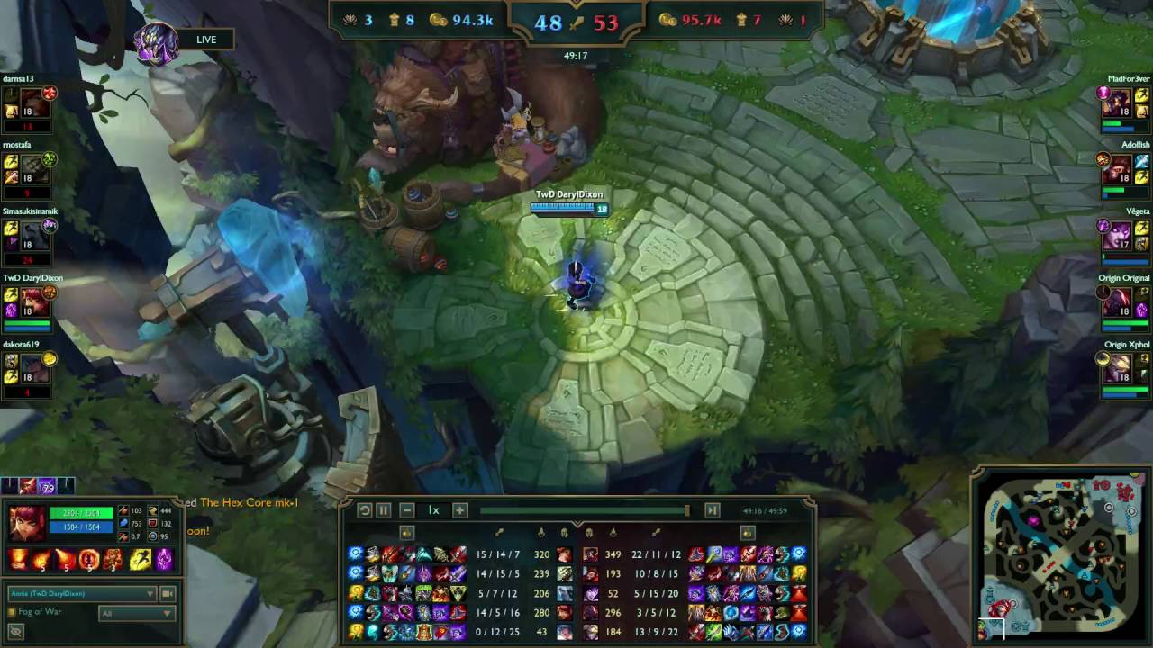 Pentakill by TwD DarylDixon as Annie - YouTube