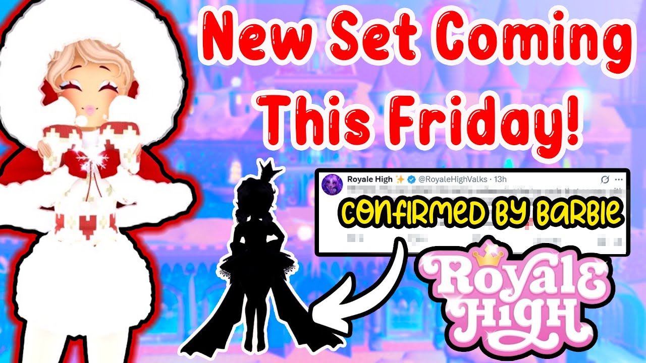 New Set Is Coming This Friday Confirmed By Barbie Royale High - YouTube