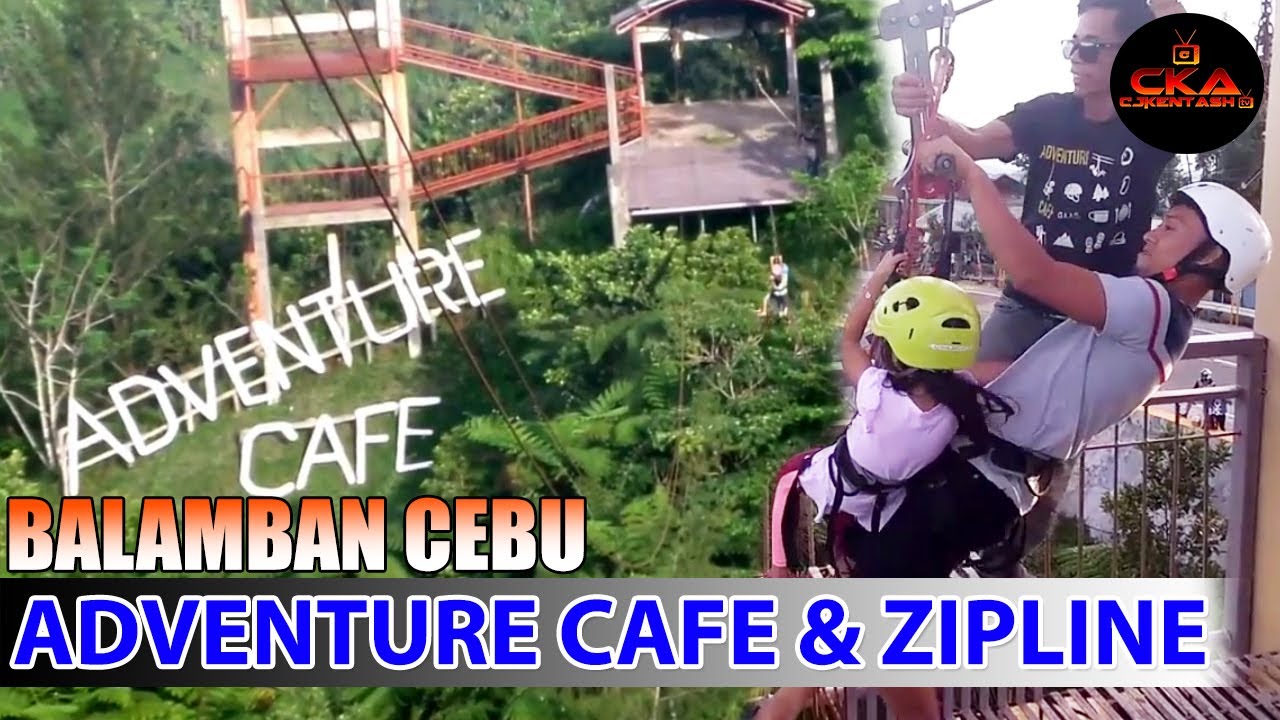 Adventure Cafe and Zipline - Balamban - YouTube