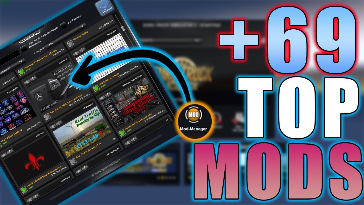 ETS2 - Das sind meine +69 MODS Teil 2 | November - YouTube