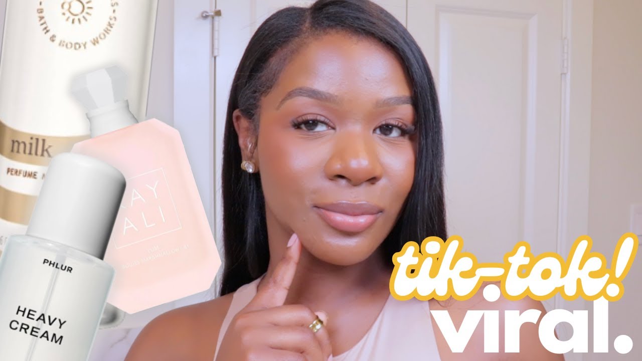 Trying TikTok Viral Perfumes + Body Mists | Phlur, Kayali, and Bath ...