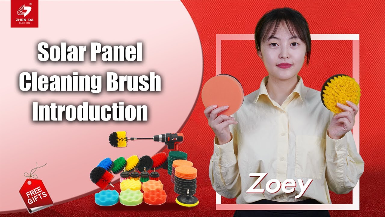 Zhenda Brush Live Stream Clip 2023/6/21 - Solar Panel Cleaning Brushes ...