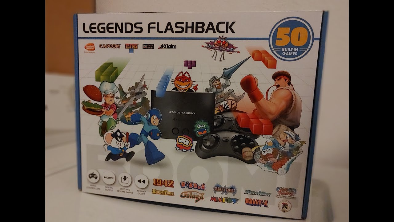 AtGames Legends Flashback 2020 (The Hidden Gem console) - YouTube