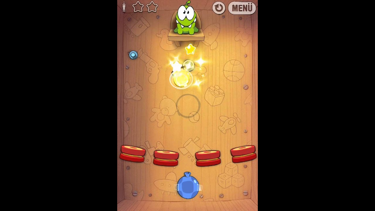 Cut The Rope 3 Stars Level 8-15 - toy box - Spielbox - YouTube